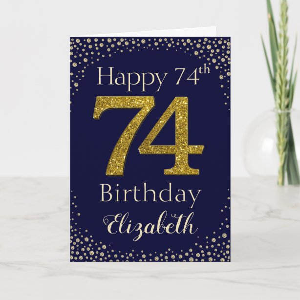 74 Jaar Kaarten| Zazzle.be
