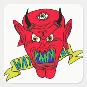 Autocollants & Stickers Diable Rouge | Zazzle.be