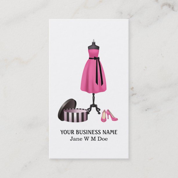 Cartes de visite Mode Et Couture personnalisées | Zazzle.be