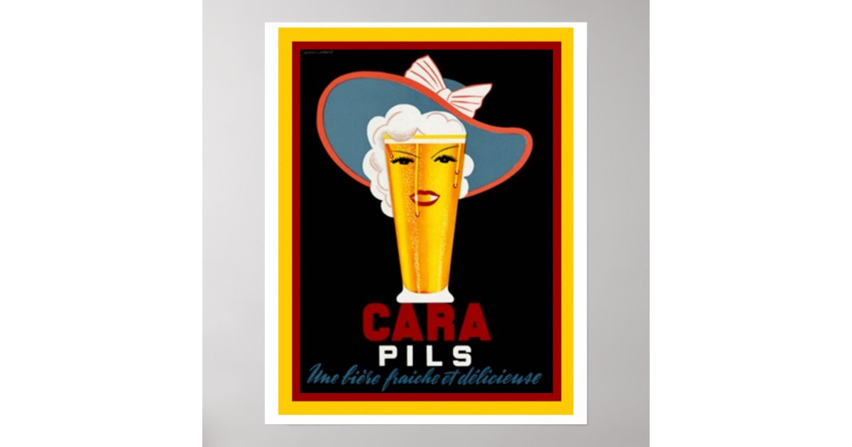 Cara Pils bier en Poster 16 x 20 | Zazzle.be