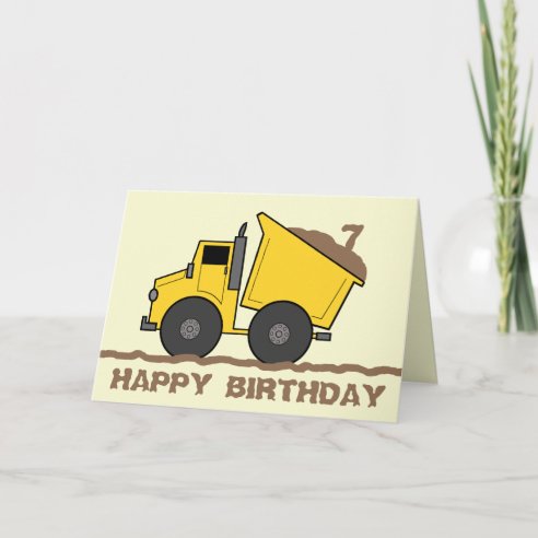 Cartes Camion d'anniversaire | Zazzle.be