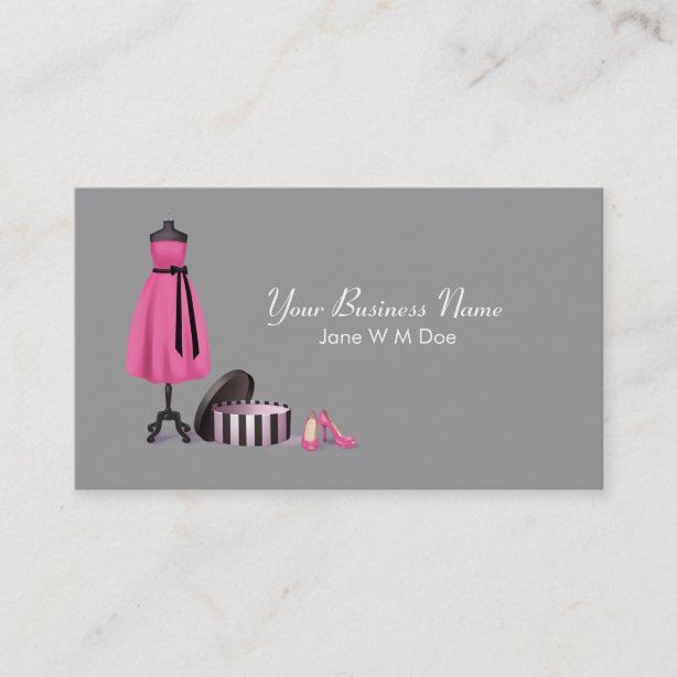 Cartes de visite Mode Et Couture personnalisées | Zazzle.be