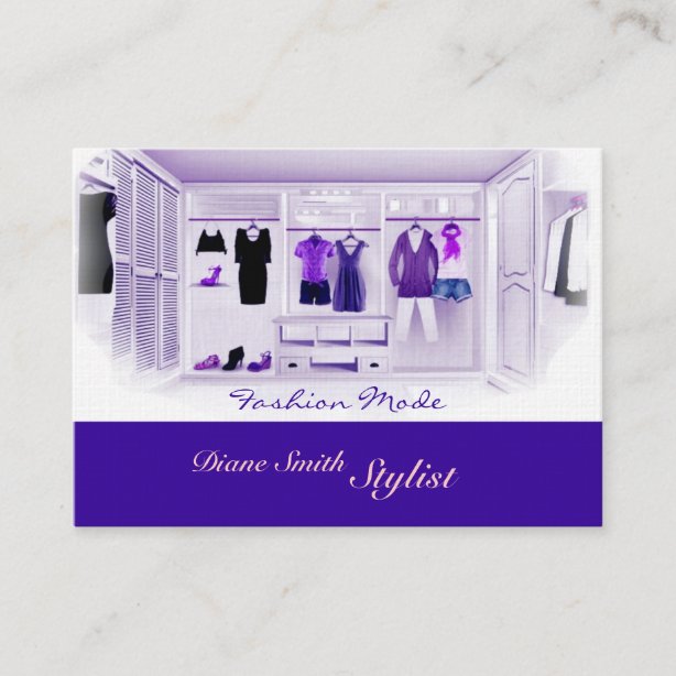 Cartes de visite Femme Vêtements personnalisées | Zazzle.be
