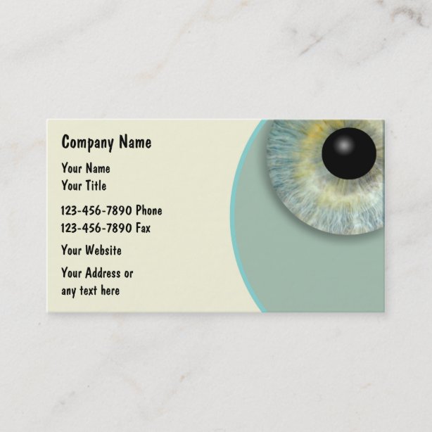 Cartes de visite Optique personnalisées | Zazzle.be