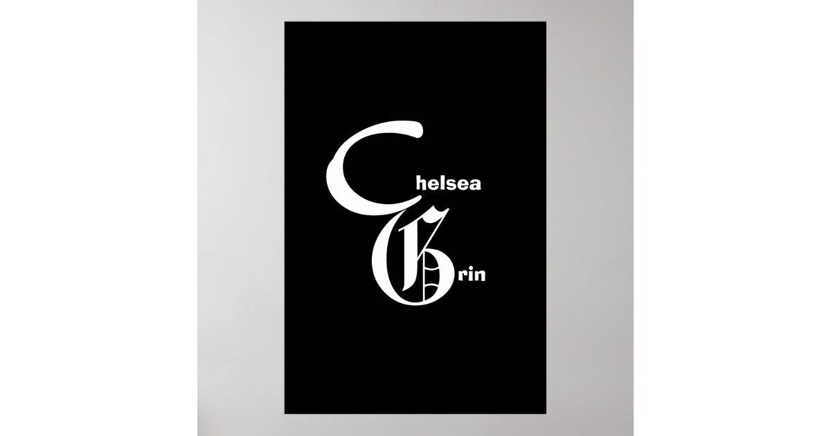 Chelsea Grin Logo Poster | Zazzle.be