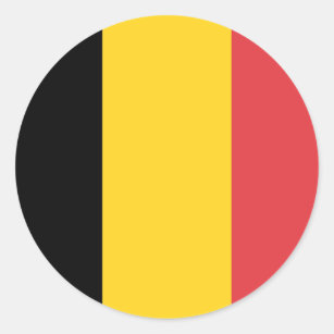 Belgische Vlag Stickers | Zazzle.be