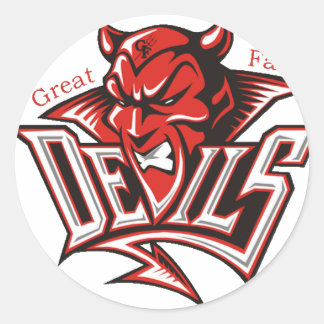 Diables Rouges Autocollants & Stickers