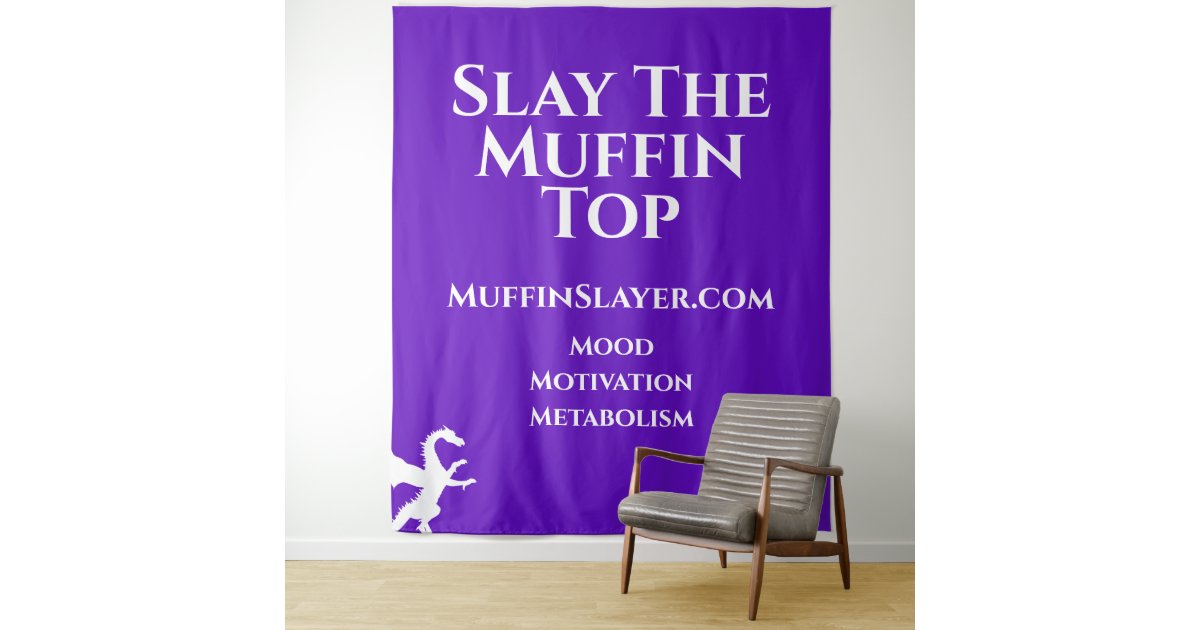 Dragon de Muffin Slayer Poser la Tapisserie du des | Zazzle.be