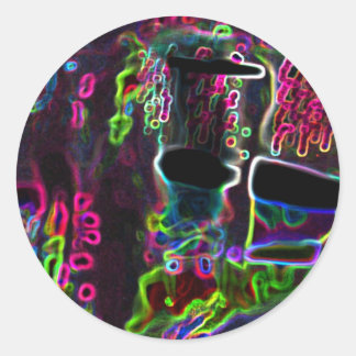 Fluo sticker