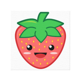 Art Fraise Kawaii, Fraise Kawaii Posters, affiches Fraise Kawaii