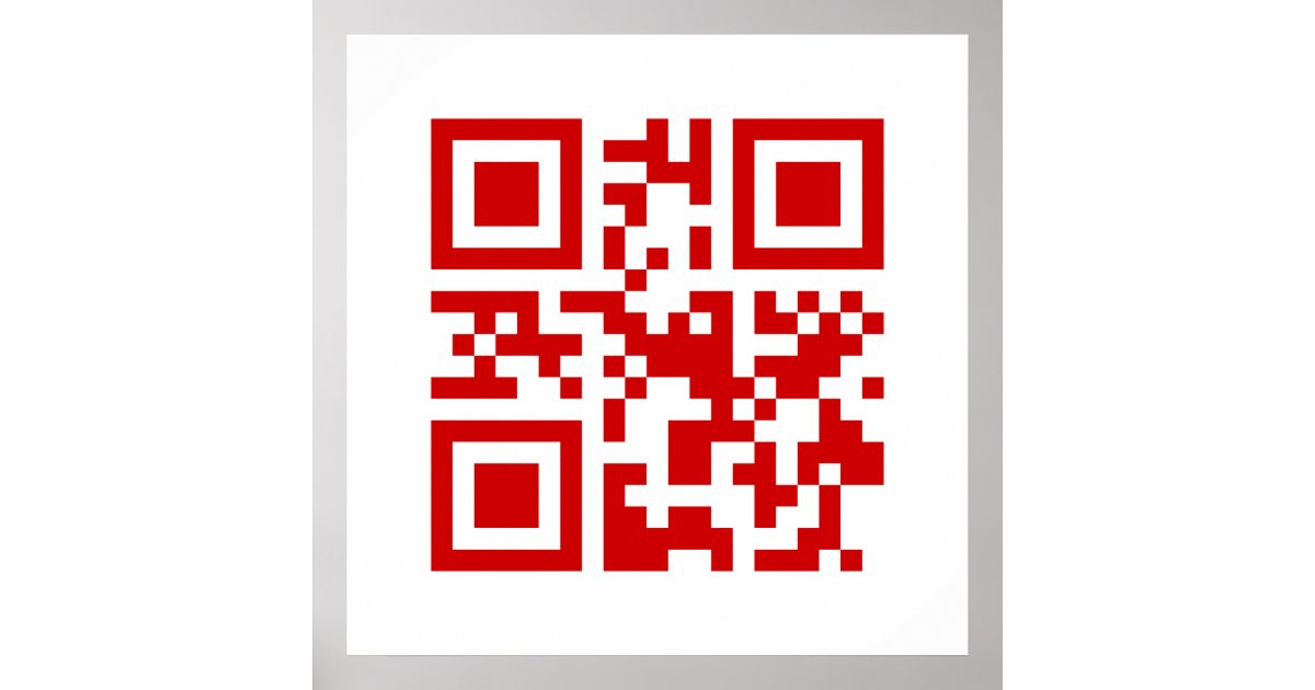 Gelukkig nieuwjaar! — QR-code Poster | Zazzle.be Gelukkig nieuwjaar! — QR-code Poster | Zazzle.be