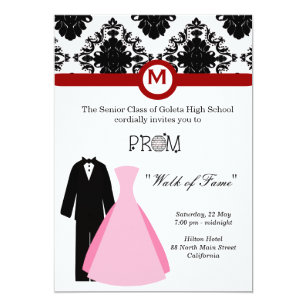 Invitations & Faire-part Bal De Promo | Zazzle.be