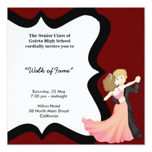 Invitations & Faire-part Bal De Promo | Zazzle.be