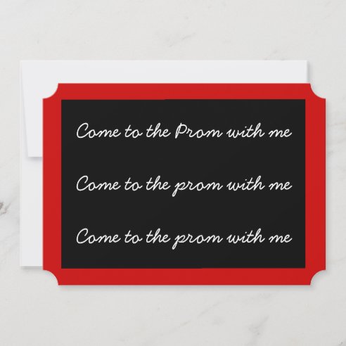Invitations & Faire-part Bal De Promo | Zazzle.be