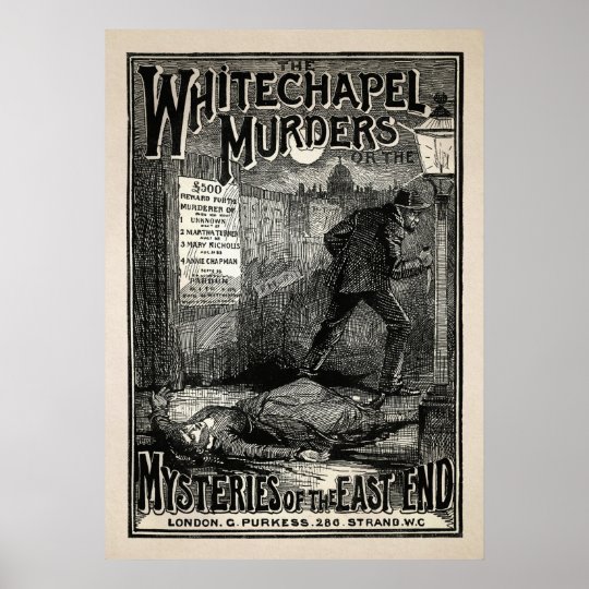 Jack the Ripper Art Poster | Zazzle.be