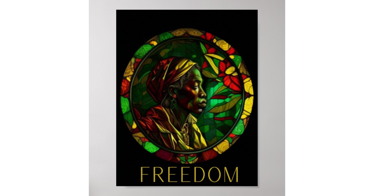 Juneteenth, Afrikaanse geschiedenis, Afrikaans Ame Poster | Zazzle.be