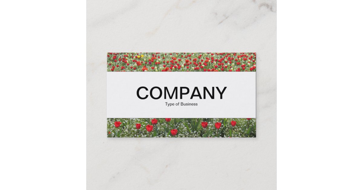 Middenband - Bedrag van Tulpen Visitekaartje | Zazzle.be