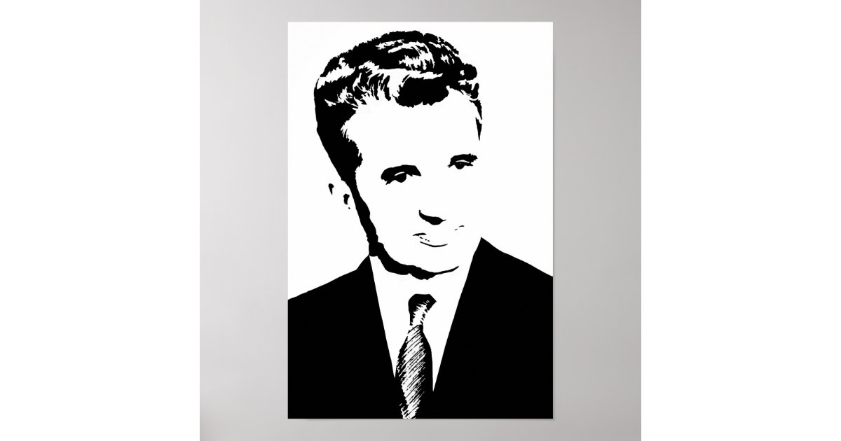 nicolae ceausescu roemeense communistische dictato poster | Zazzle.be