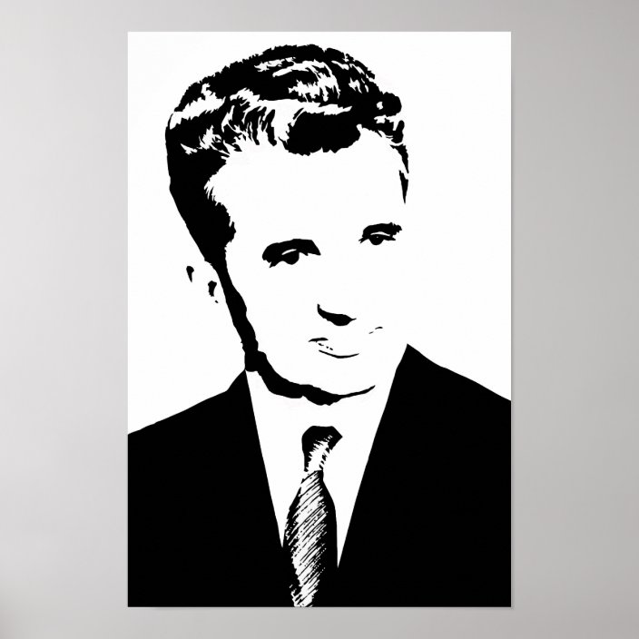 nicolae ceausescu roemeense communistische dictato poster | Zazzle.be
