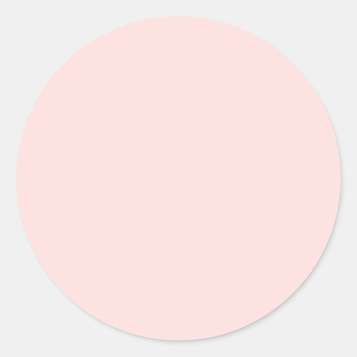 Rose en pastel 2 sticker rond | Zazzle
