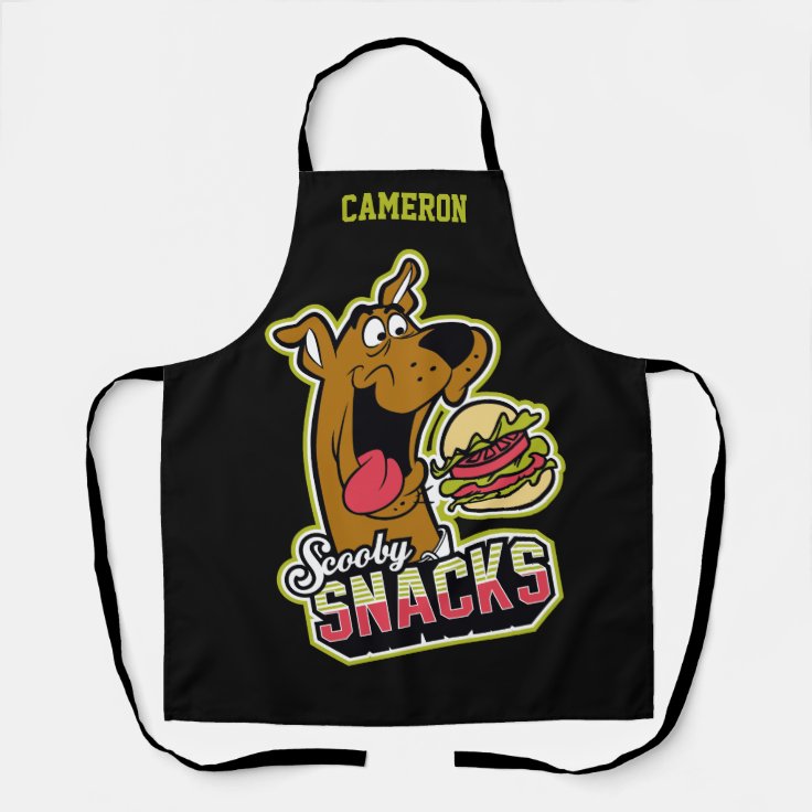Scooby-doo "Scooby Snacks"-Logo Schort | Zazzle.be