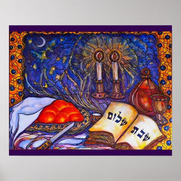Shabbat Shalom Poster | Zazzle.be