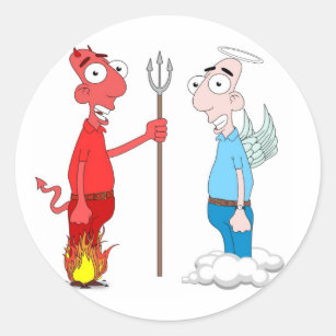 Autocollants & Stickers Diable Rouge | Zazzle.be
