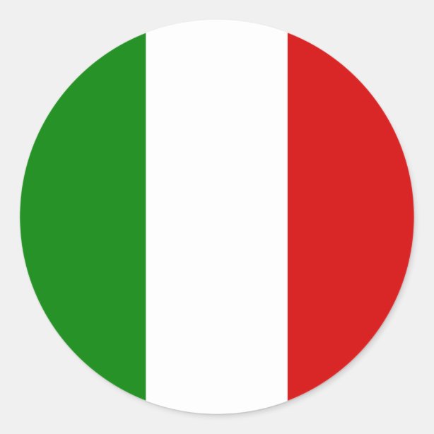 Autocollants & Stickers Drapeau Italien | Zazzle.be