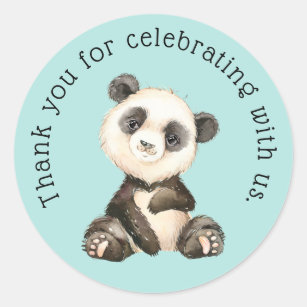 Autocollants & Stickers Panda Mignon | Zazzle.be