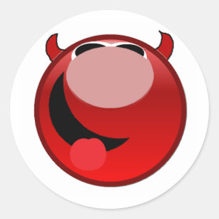 Autocollants & Stickers Diable Rouge | Zazzle.be