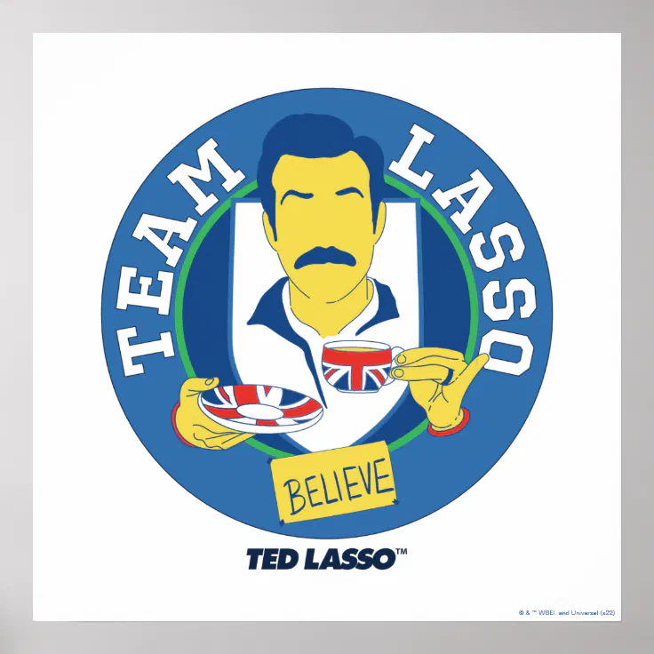 Ted Lasso | Team Lasso Tea Iconic Avatar Poster | Zazzle.be