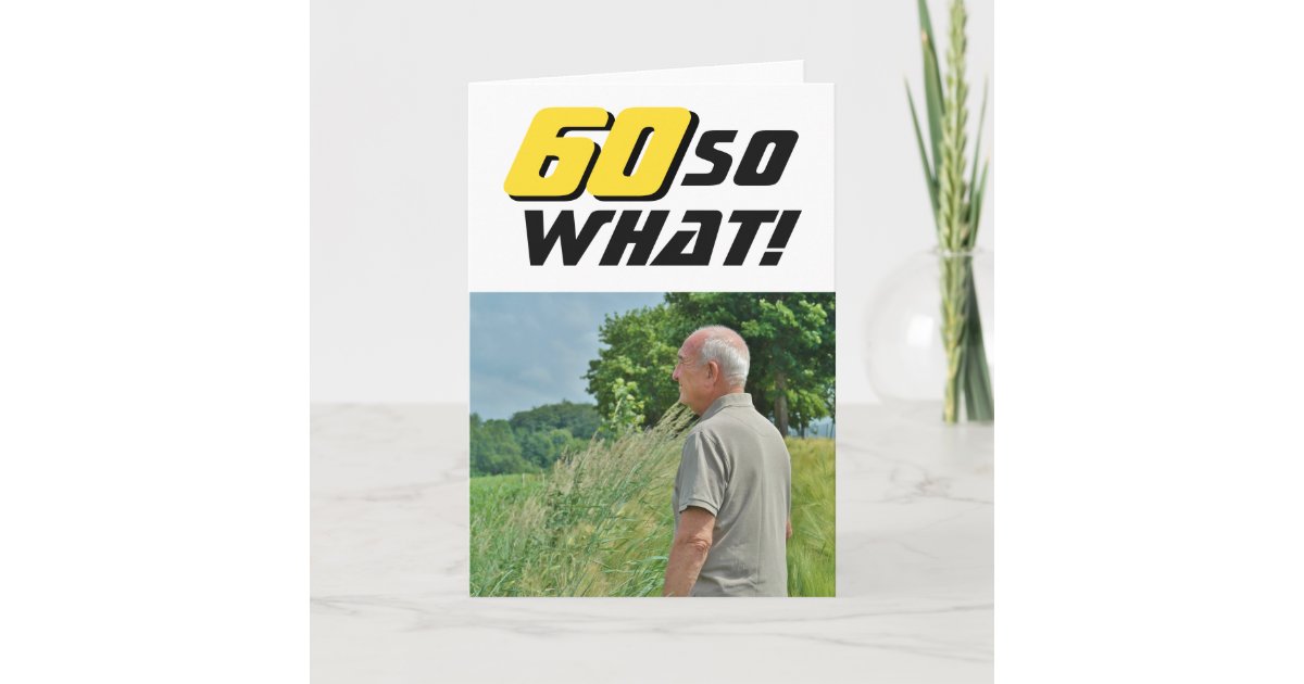 Wat een Inspirerend grappige foto van Birthday Kaart | Zazzle.be